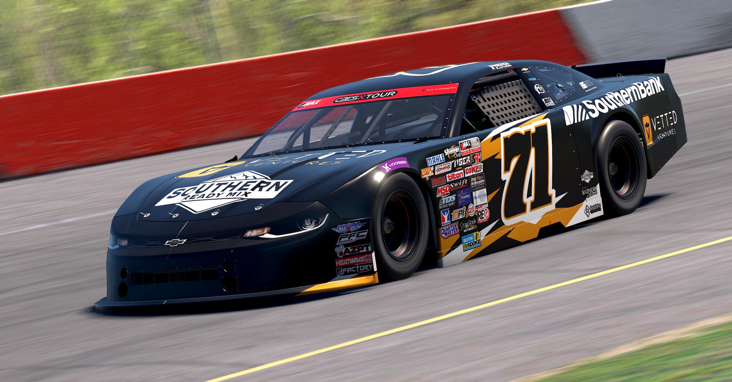 #71 Parker Eatmon Vetted Ventures / Southern Ready Mix Chevy LMSC (CARS ...