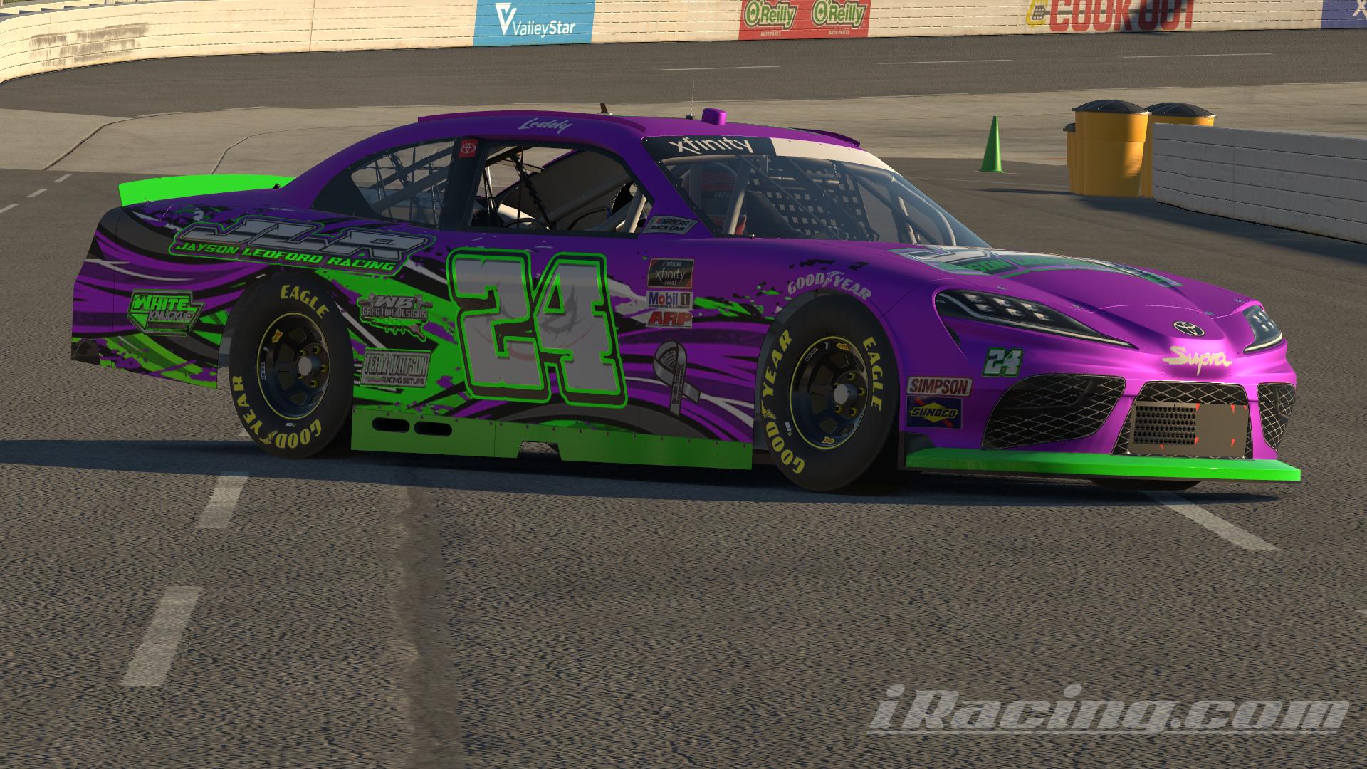 Jayson Ledford Xfinity Supra copy by Wade B. - Trading Paints