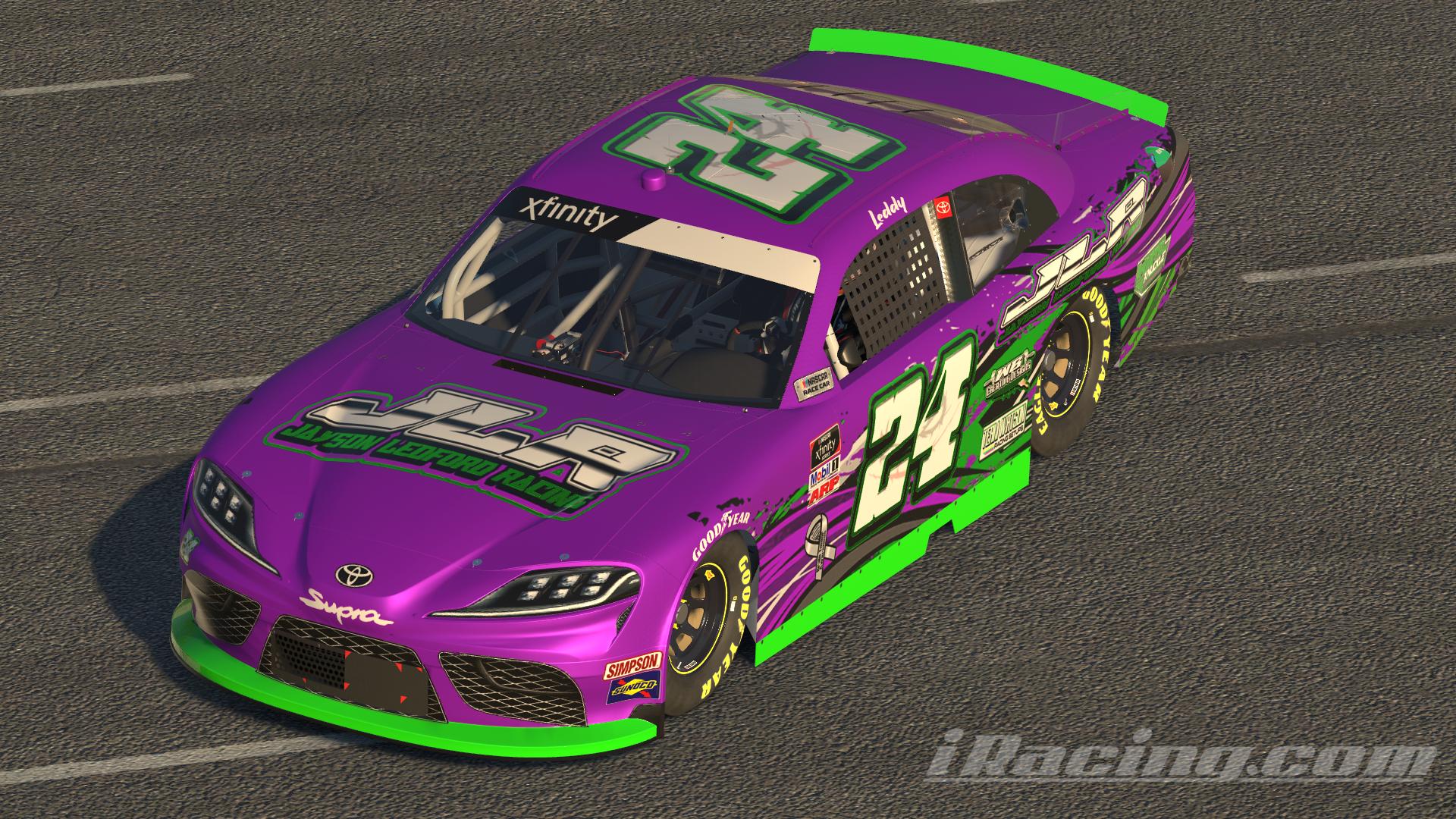 Jayson Ledford Xfinity Supra copy by Wade B. - Trading Paints