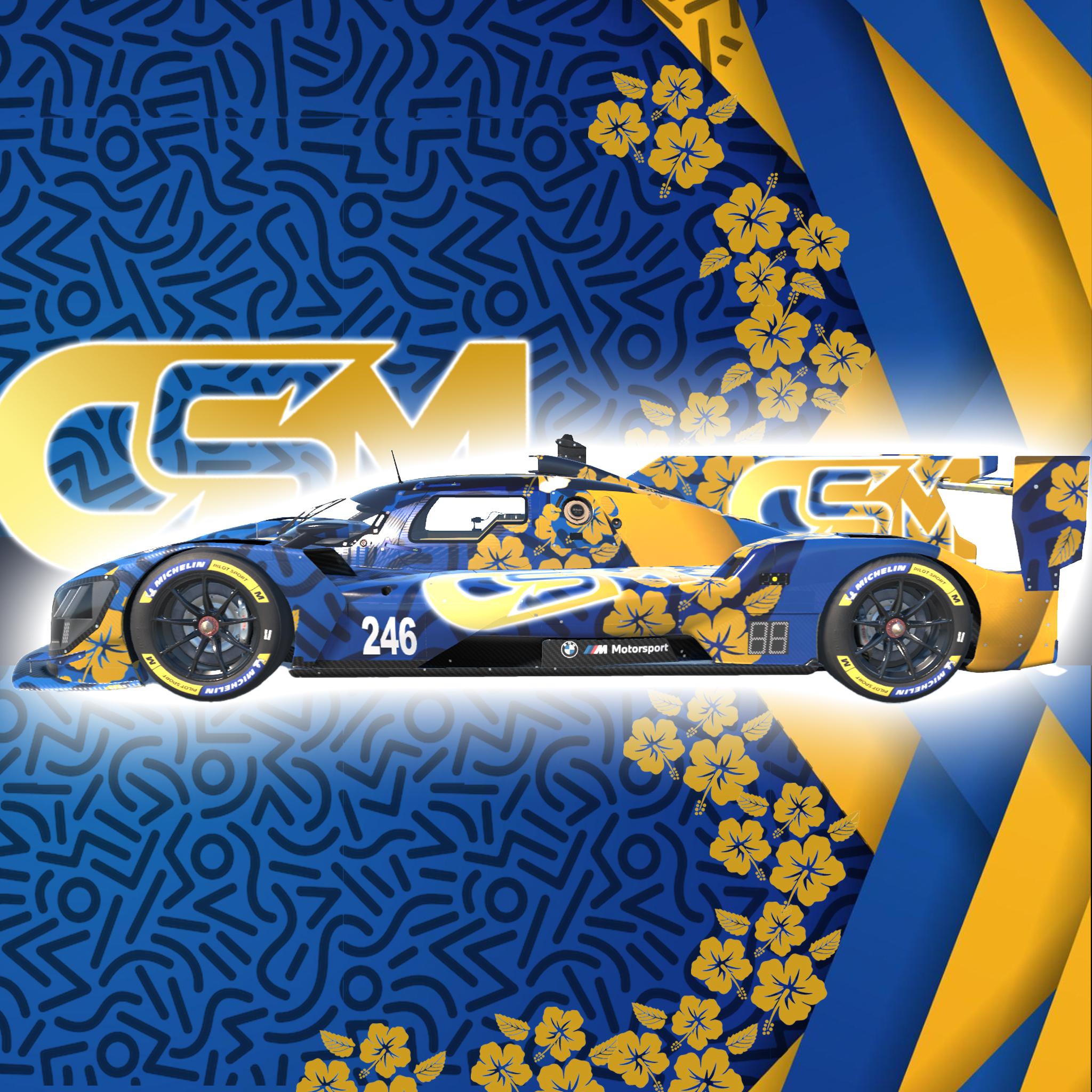 CSM BMW M HYBRID by Barry P Hill - Trading Paints