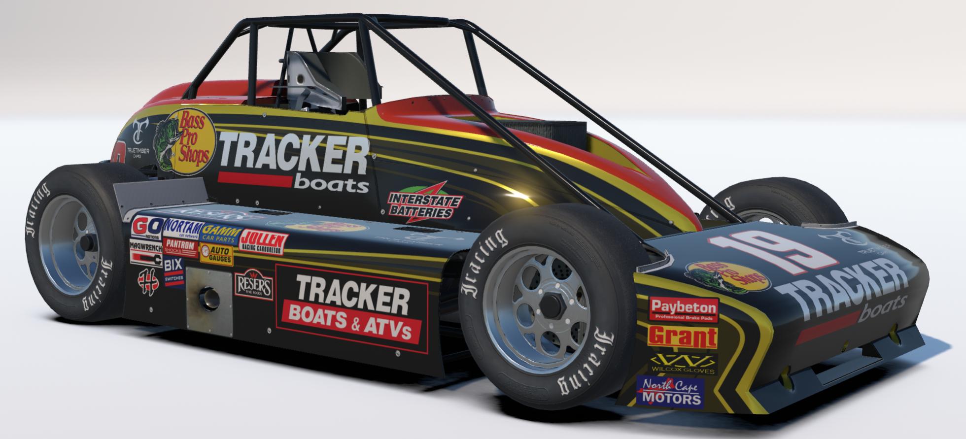 Martin Truex Jr. Tracker Boats Ride by Robert H. - Trading Paints