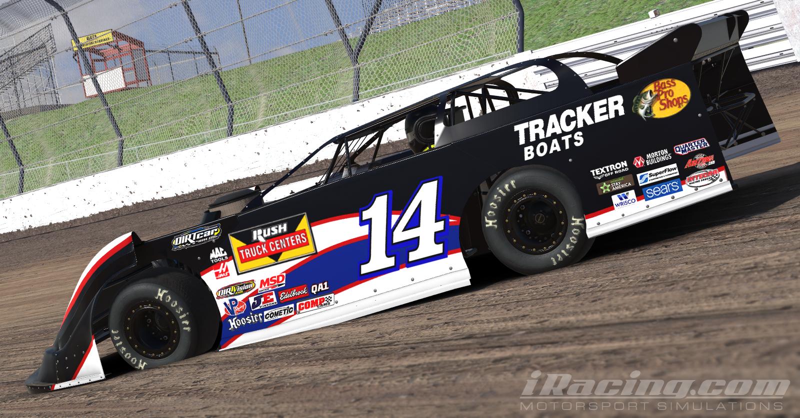 Mobil 1 Dirt Late Model by Tanner Tallarico - Trading Paints