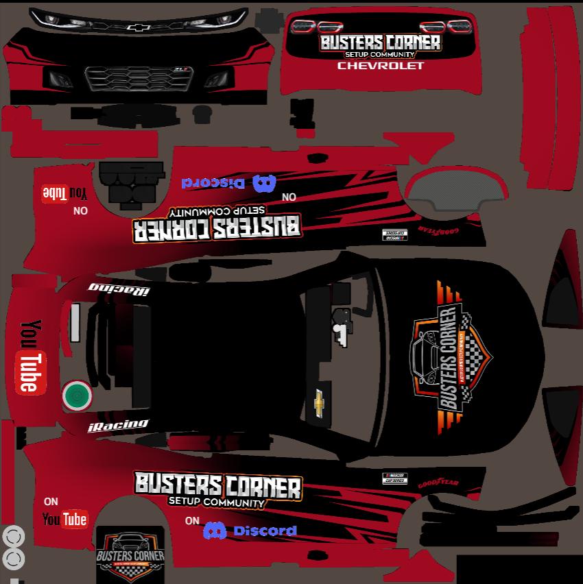Red Black Discord by Bob Hogue - Trading Paints