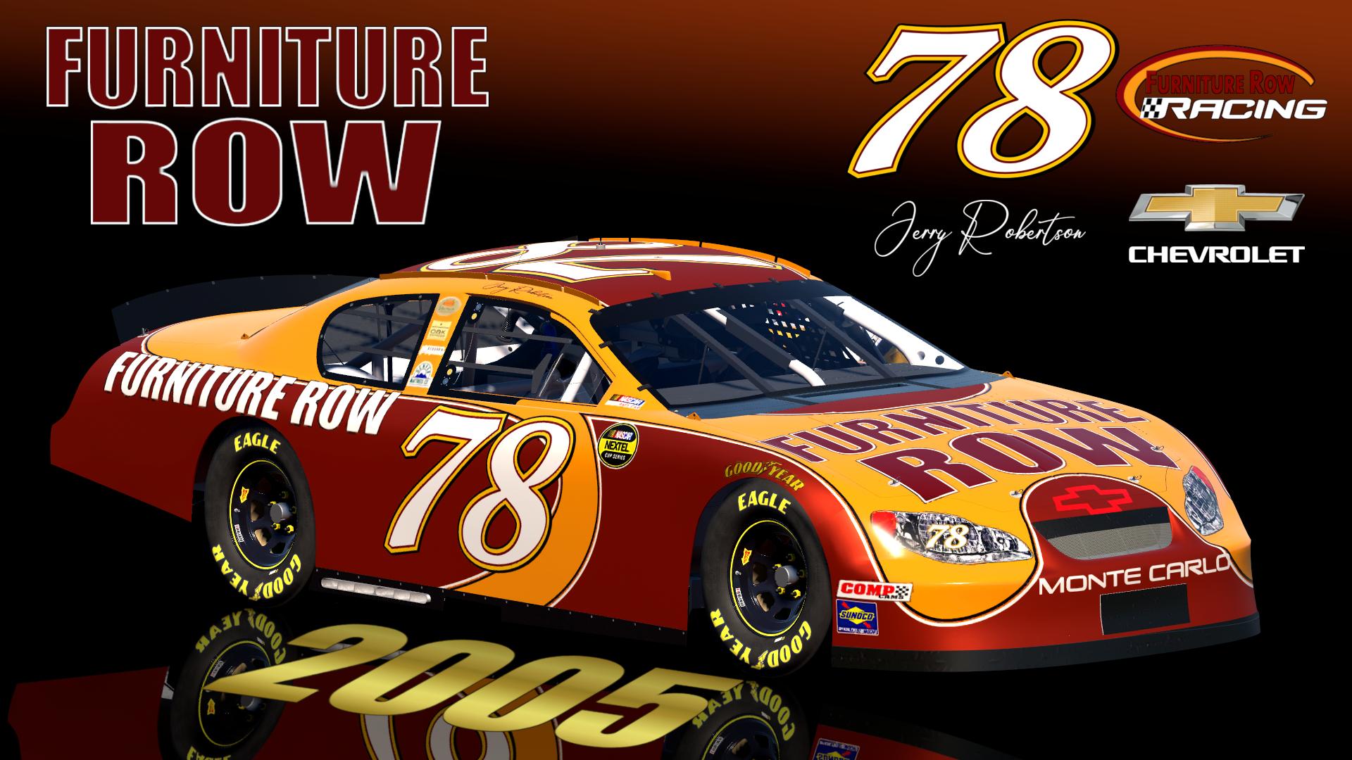 2005 #78 Jerry Robertson Furniture Row Chevrolet Monte Carlo by ...