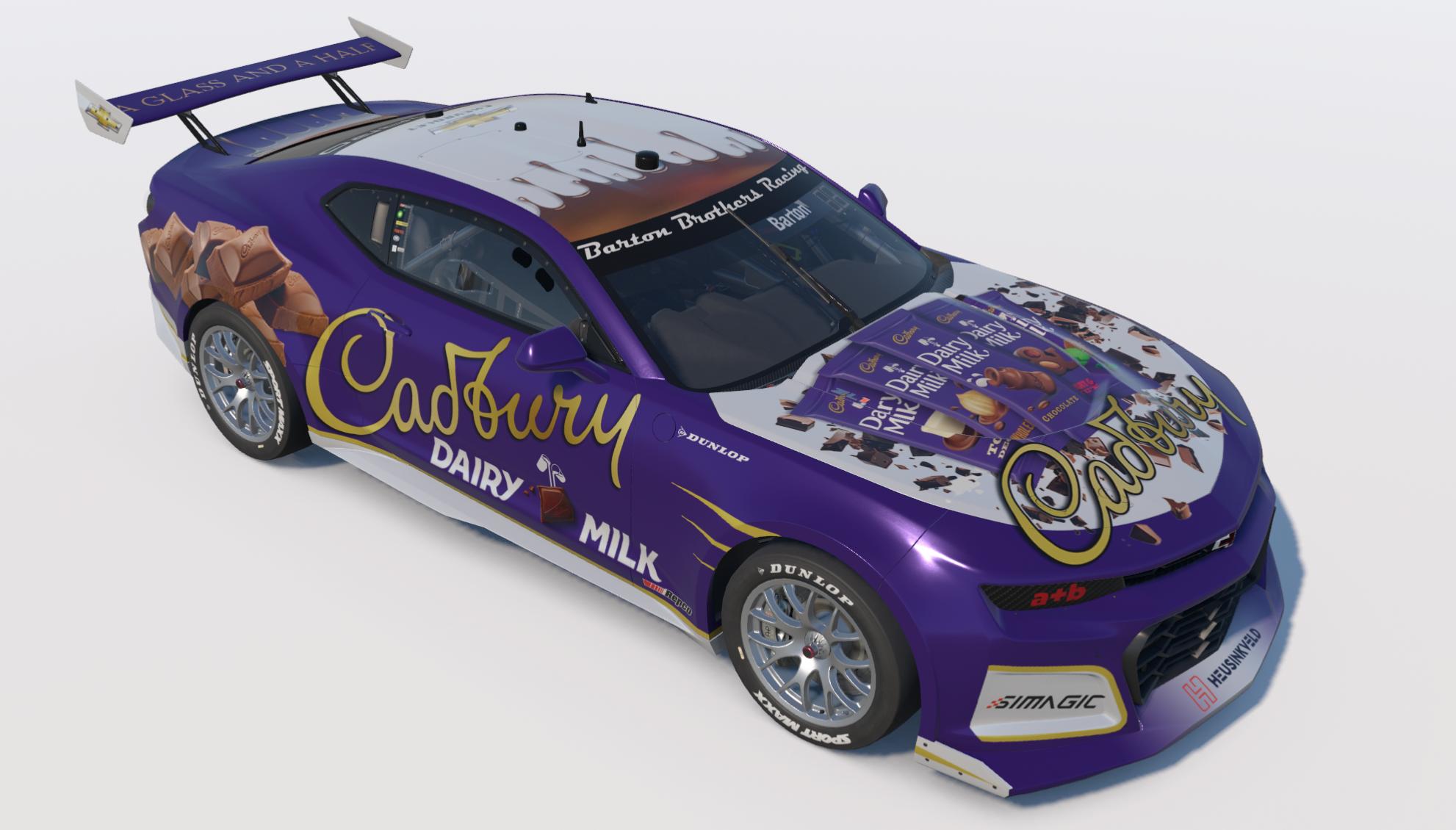 Supercars Camaro Gen 3 Cadbury by Greg Barton - Trading Paints