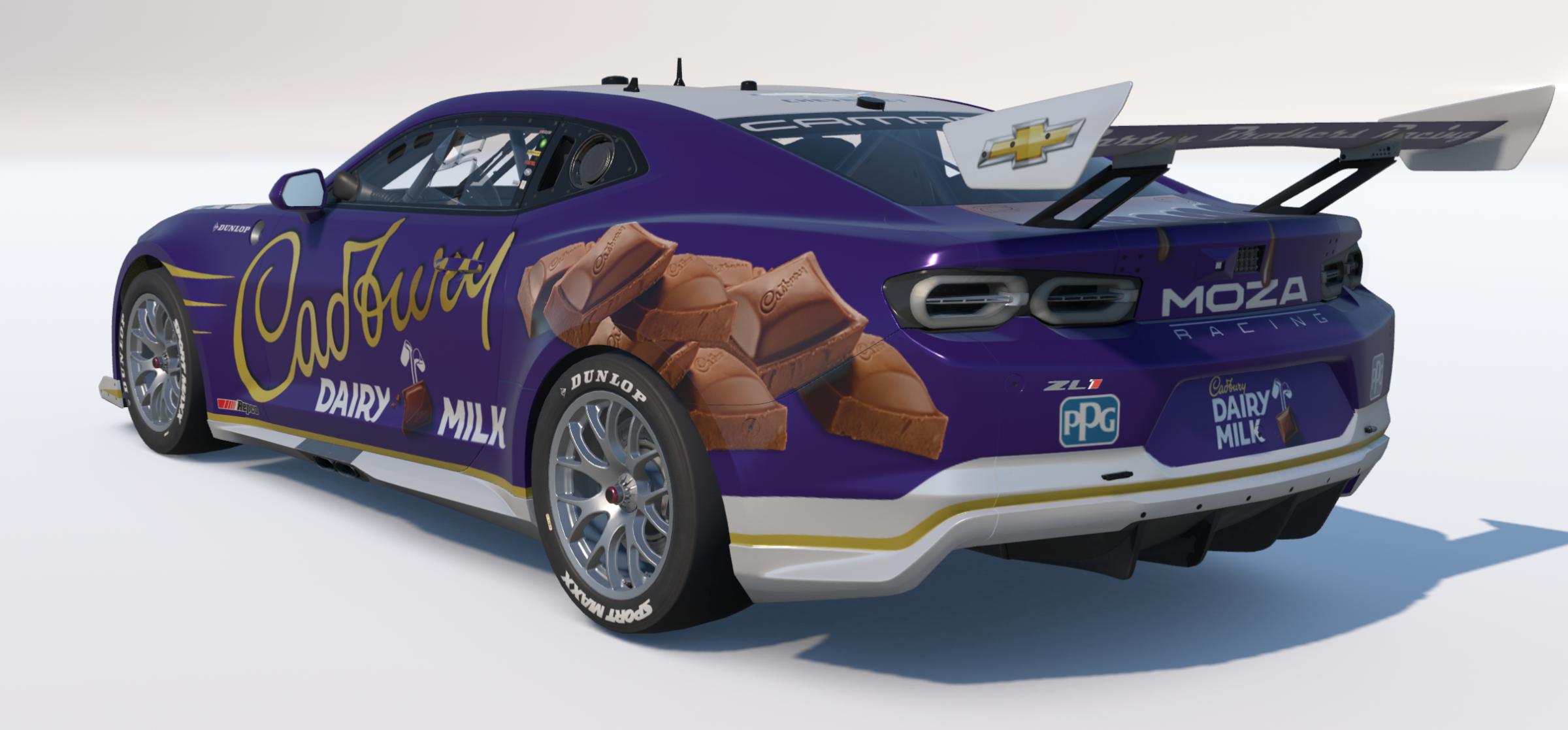 Supercars Camaro Gen 3 Cadbury by Greg Barton - Trading Paints