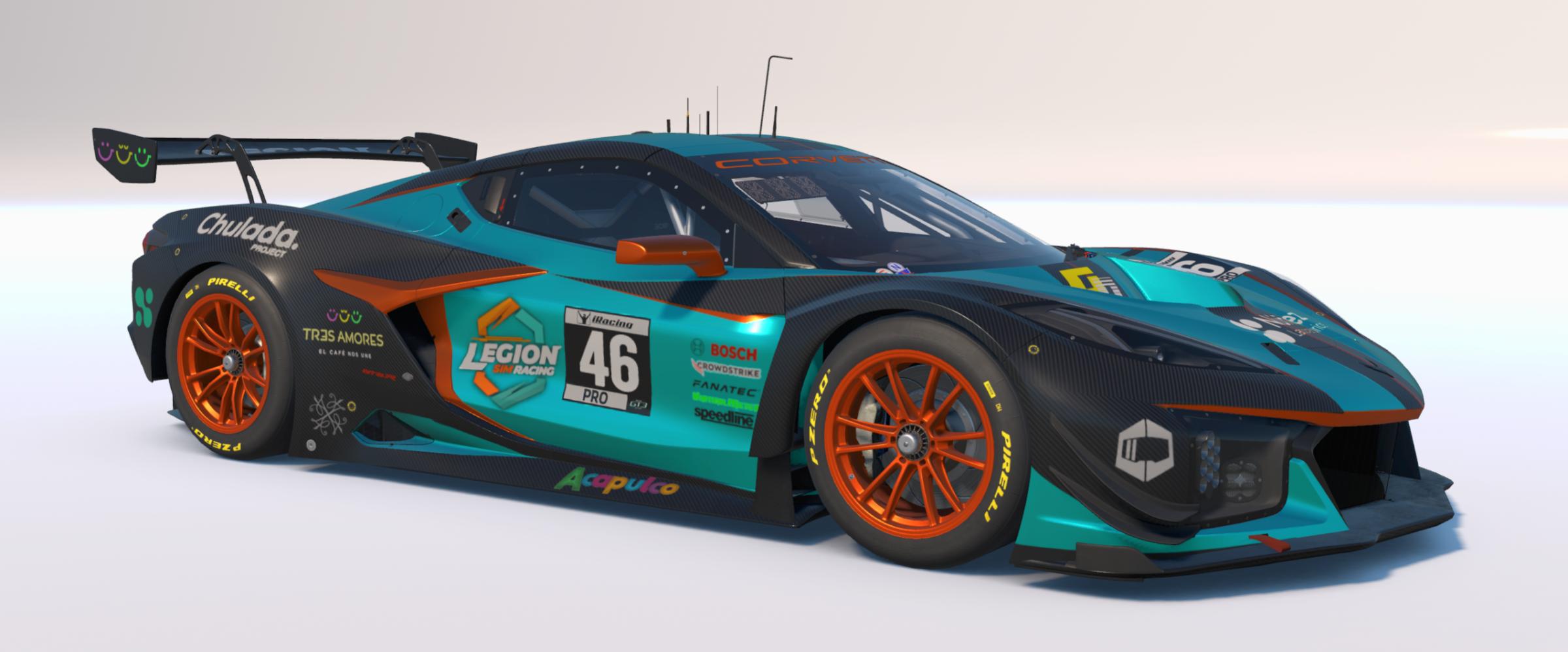 Legion SimRacing 24 Hrs Spa 2025 by Gabriel Trejo C. - Trading Paints