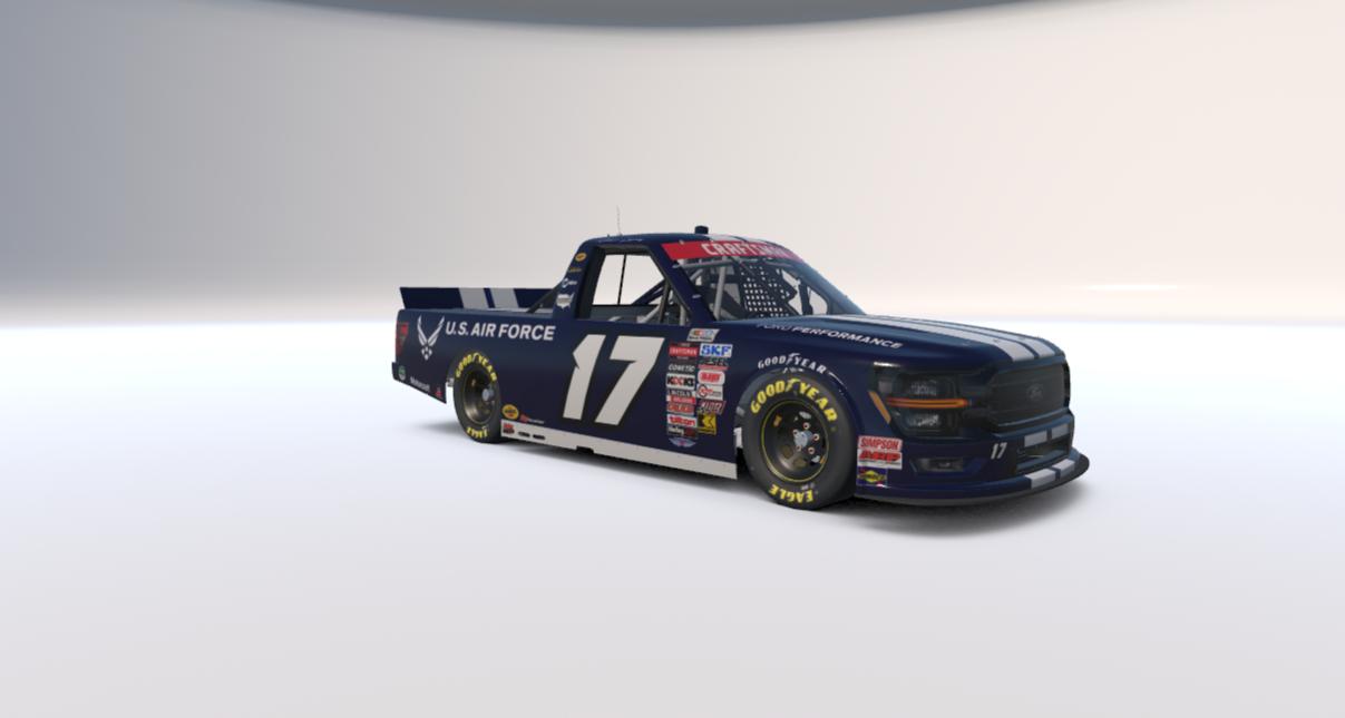 United States Air Force number 17 concept by Aiden Laney - Trading Paints