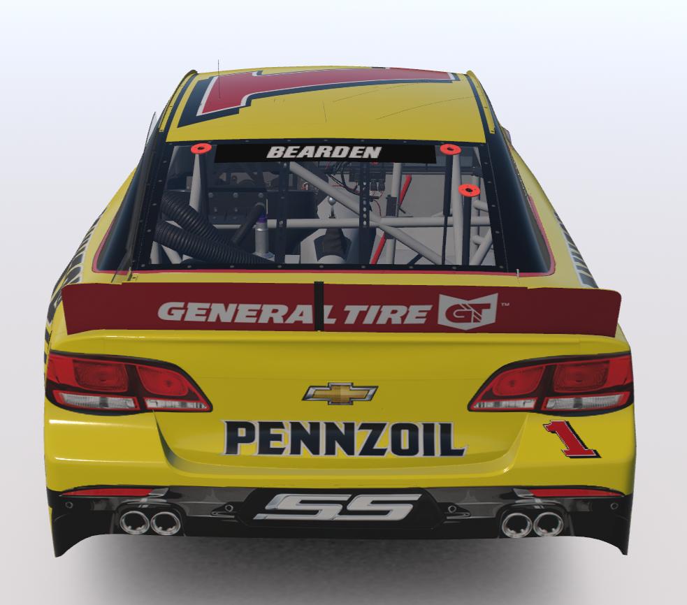 Steve Park 2000 Pennzoil Arca Chevy (Numbers) by Josh Bearden - Trading ...