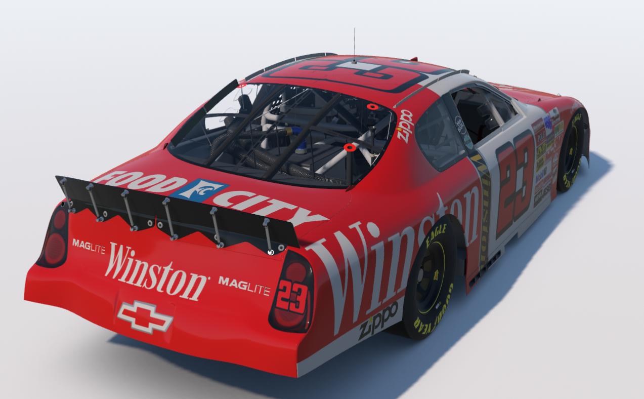 Winston Cigarettes Jimmy Spencer Gen 4 Chevrolet Monte Carlo 2003 by ...