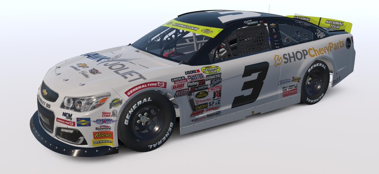 #3 Hawk Juliet Chevy 3 USORL NT by Darren M Ingram - Trading Paints