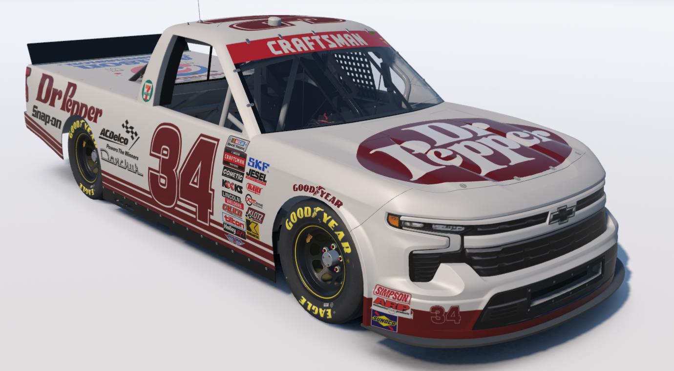 Dr. Pepper Nascar Truck Chevrolet Silverado by Ronald Lawson2 - Trading ...