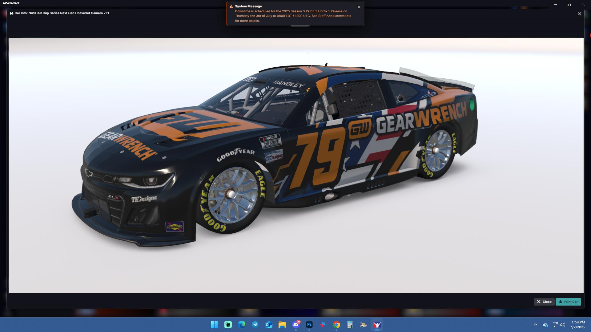 #79 - Ashton Miller - Gear Wrench USA - FedEx Cup Series by Teejay ...