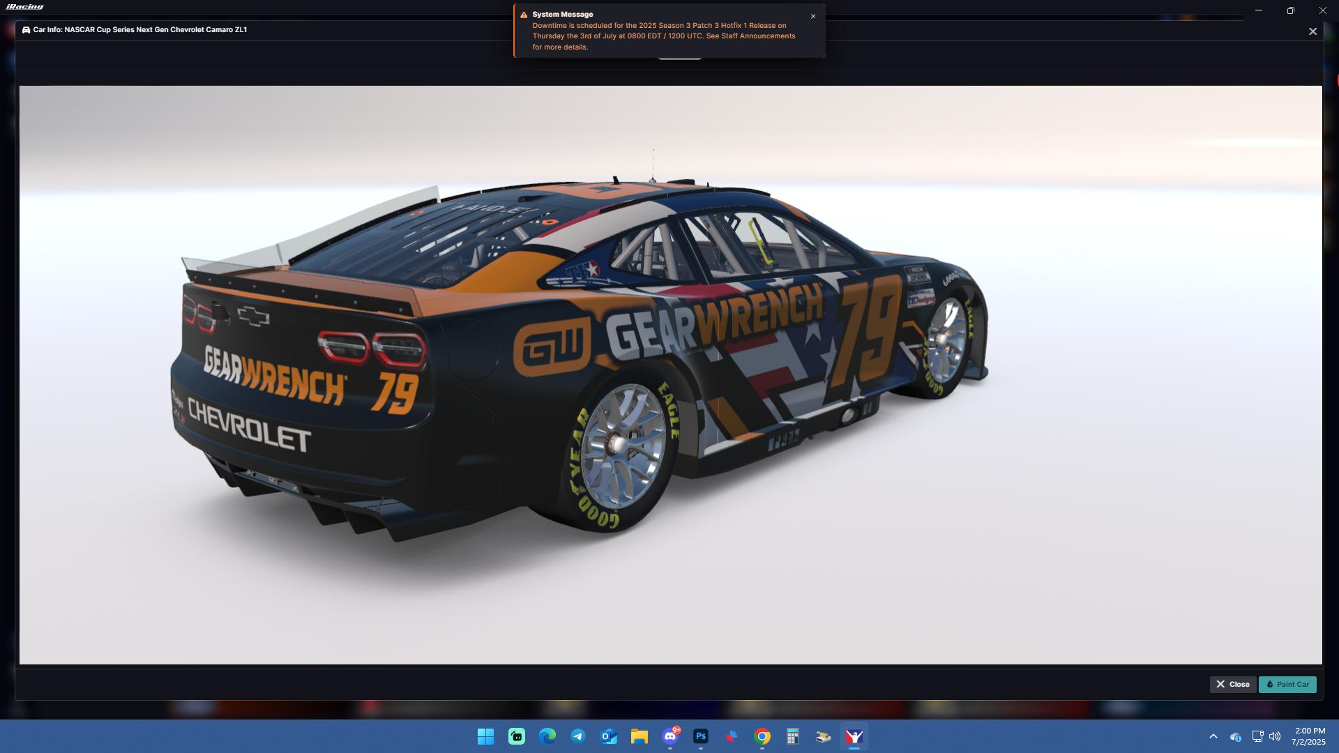 #79 - Ashton Miller - Gear Wrench USA - FedEx Cup Series by Teejay ...