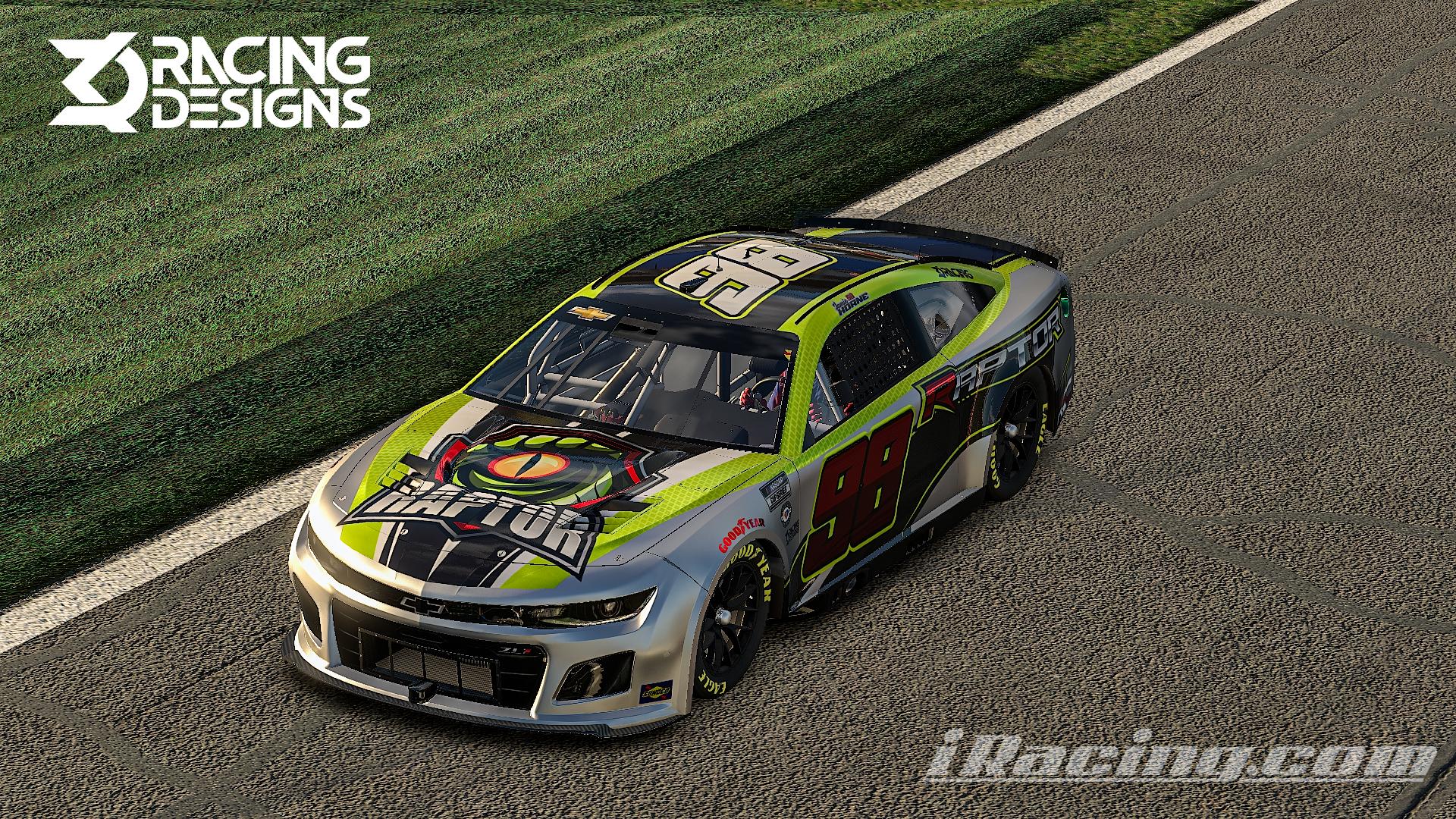 Jamie Horne #98 Raptor NextGen Camaro - Primary Edition by Johnathan ...