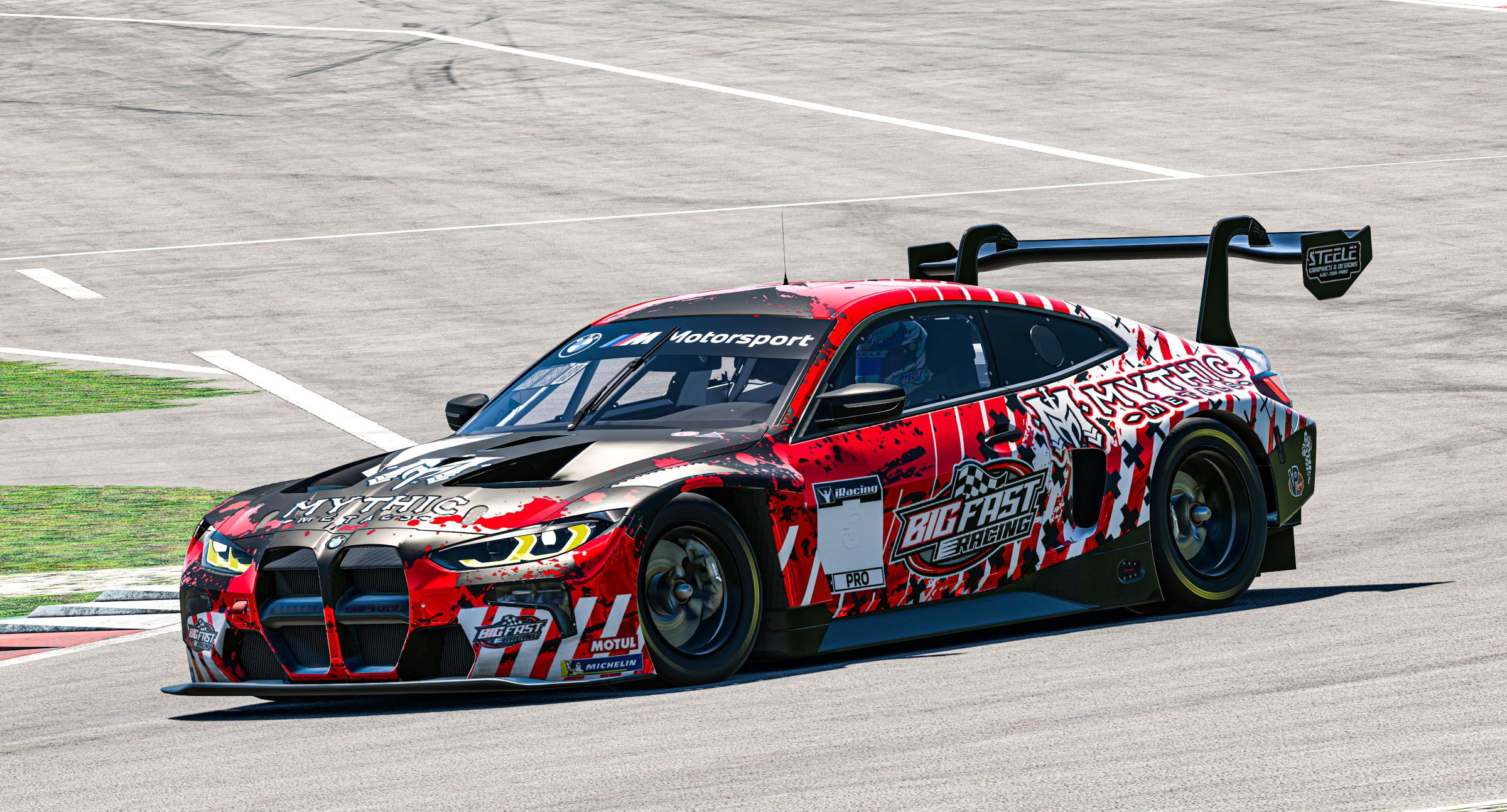 Big Fast Racing by Michael J. Steele - Trading Paints