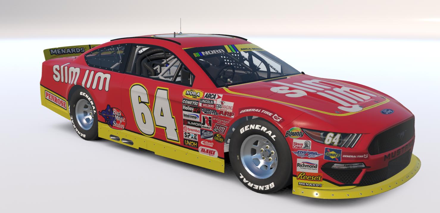 ARCA Ford Mustang 2025 Thomas Adam Slim Jim by David D. - Trading Paints