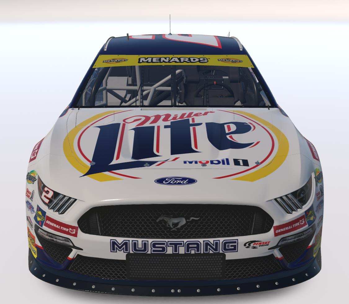 Rusty Wallace 2000 Miller Lite Arca Mustang (No Numbers) Texture Update ...