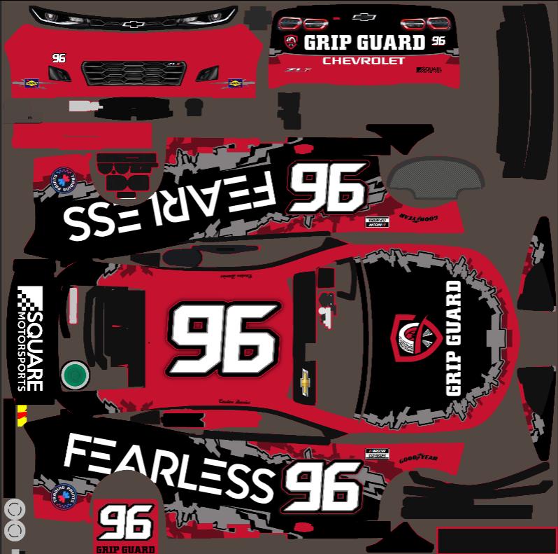 Fantasy #96 Square Grip Guard Next Gen Chevy by Caolan D. - Trading Paints