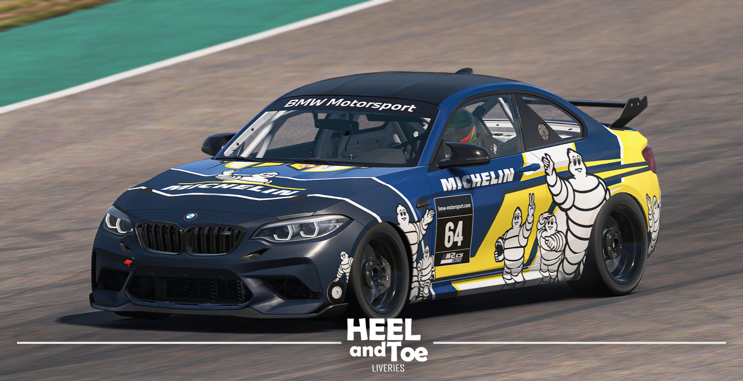Michelin Livery - BMW M2 CS Racing by Jai L. - Trading Paints