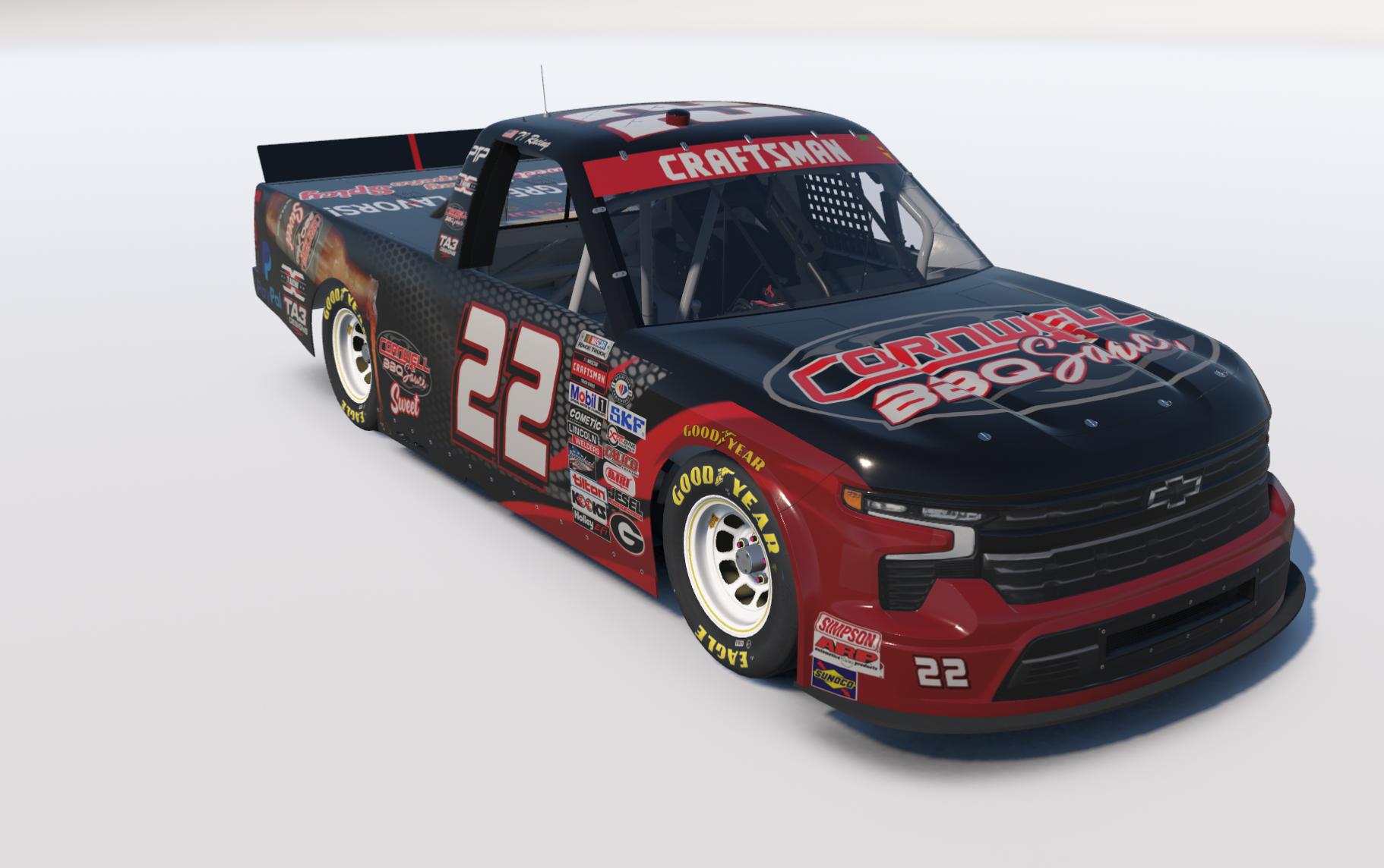 Cornwell BBQ Sauce Silverado (Sim Stamp) by Timothy Abrell - Trading Paints