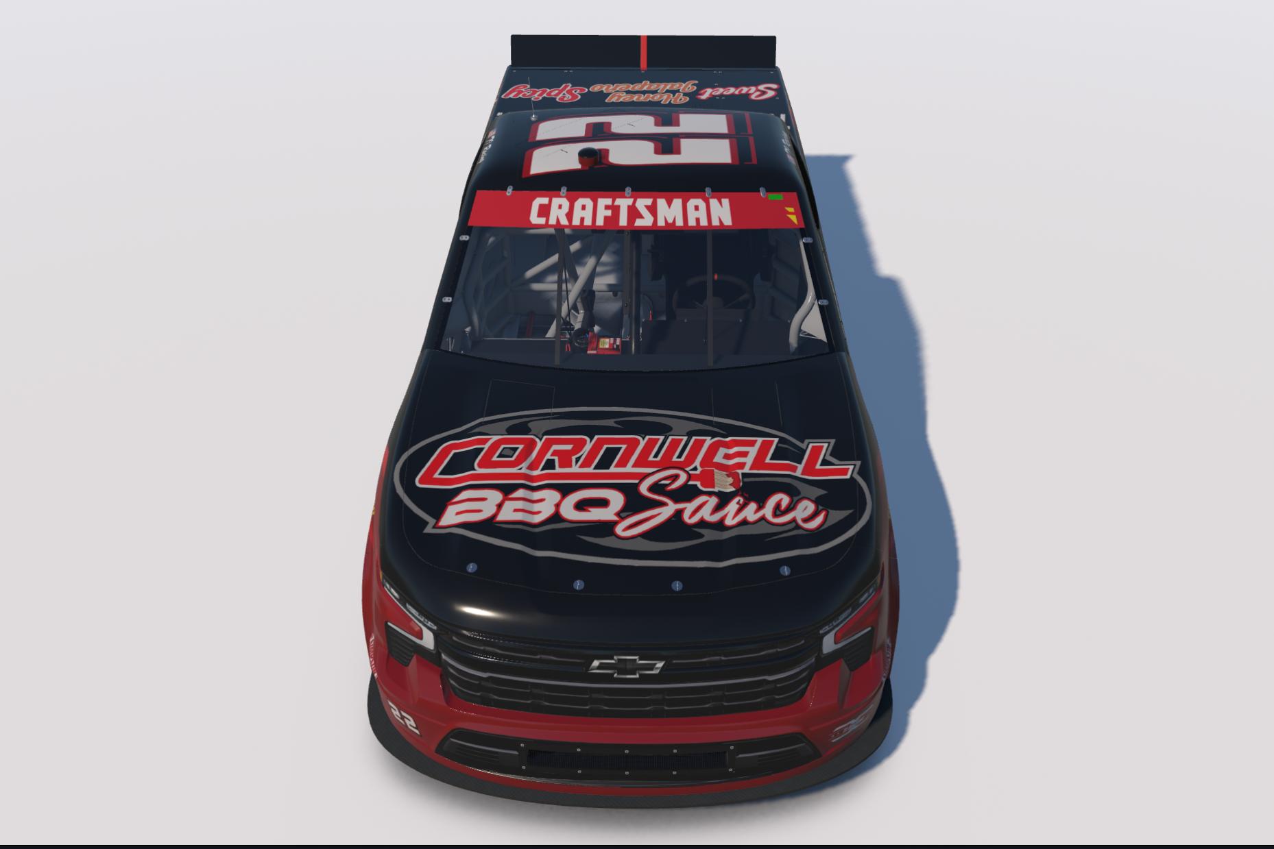 Cornwell BBQ Sauce Silverado (Sim Stamp) by Timothy Abrell - Trading Paints