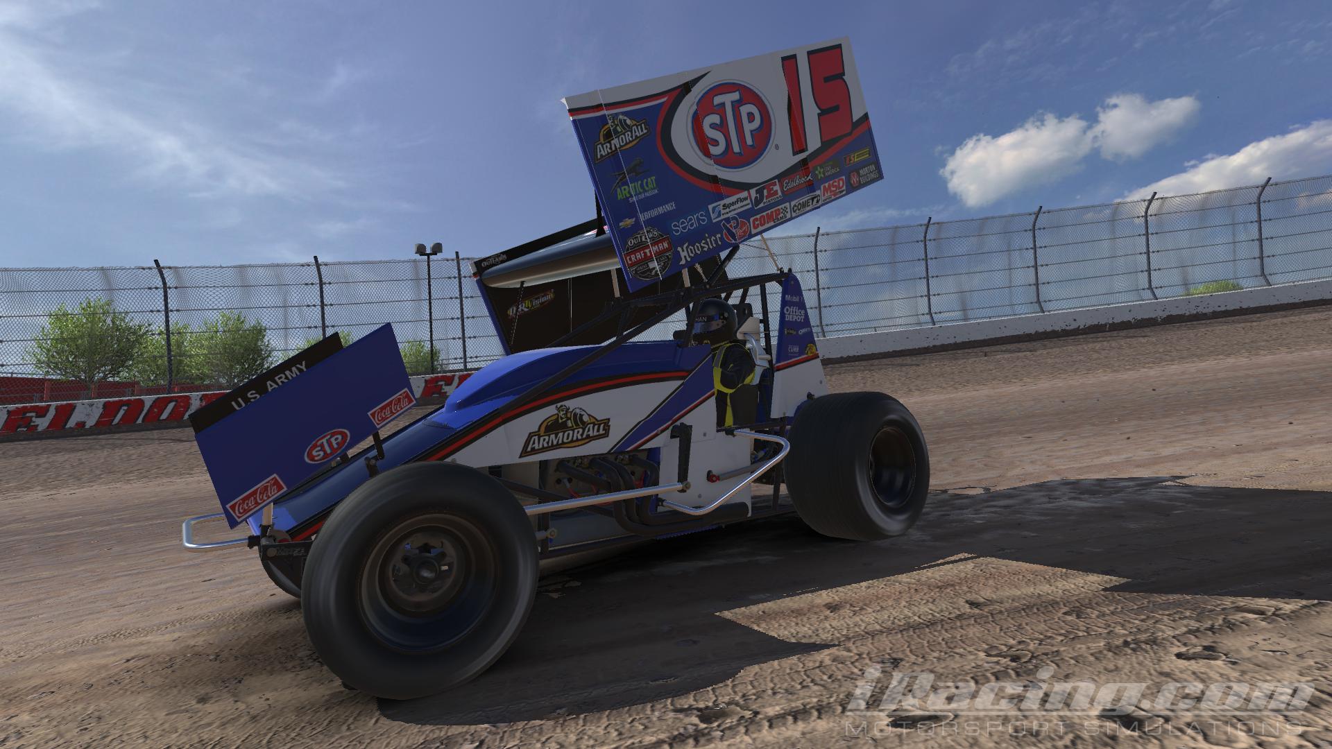 STP Sprint Car by Jonathan G Harris - Trading Paints