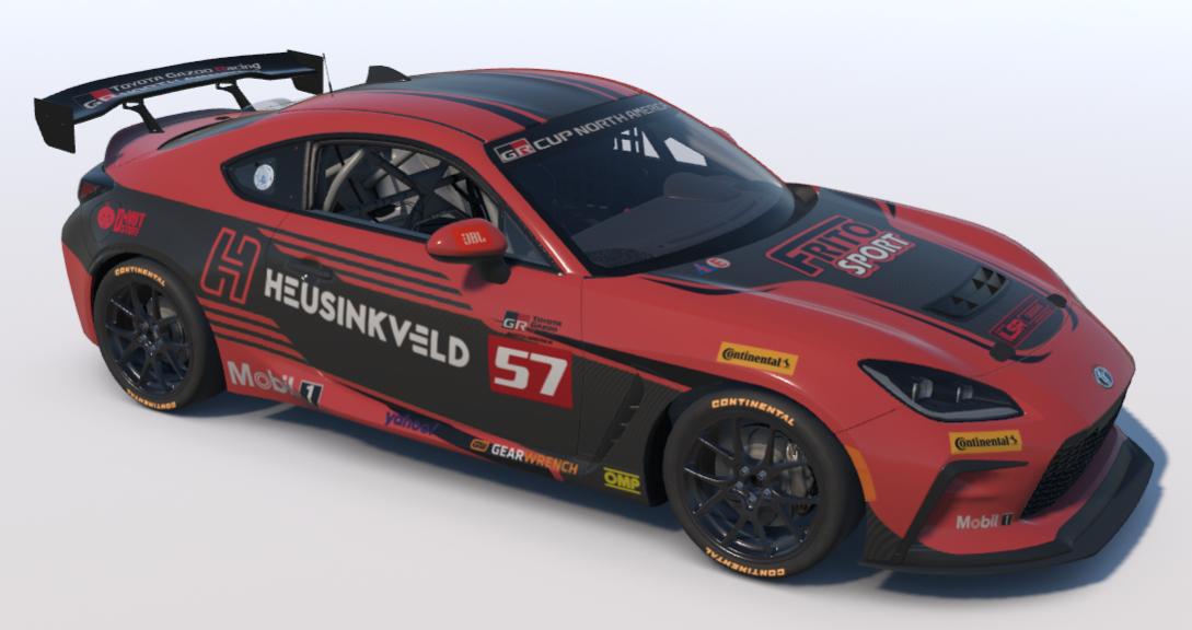 Toyota GR86 FRITOSPORT 2025 Heusinkveld pedals by Edgar S. - Trading Paints