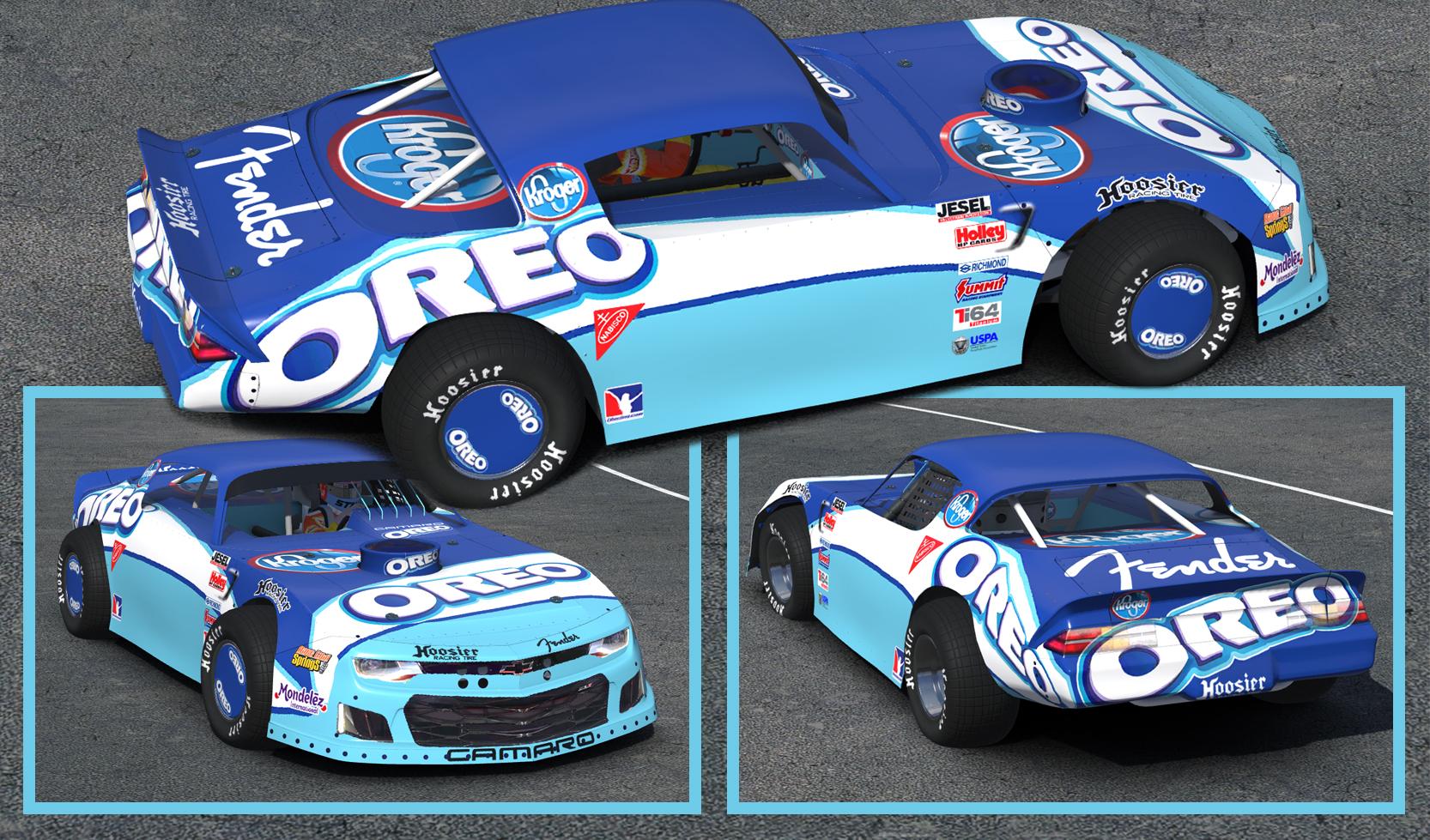 Street Stock Dirt Oreo by Clyde Coman - Trading Paints