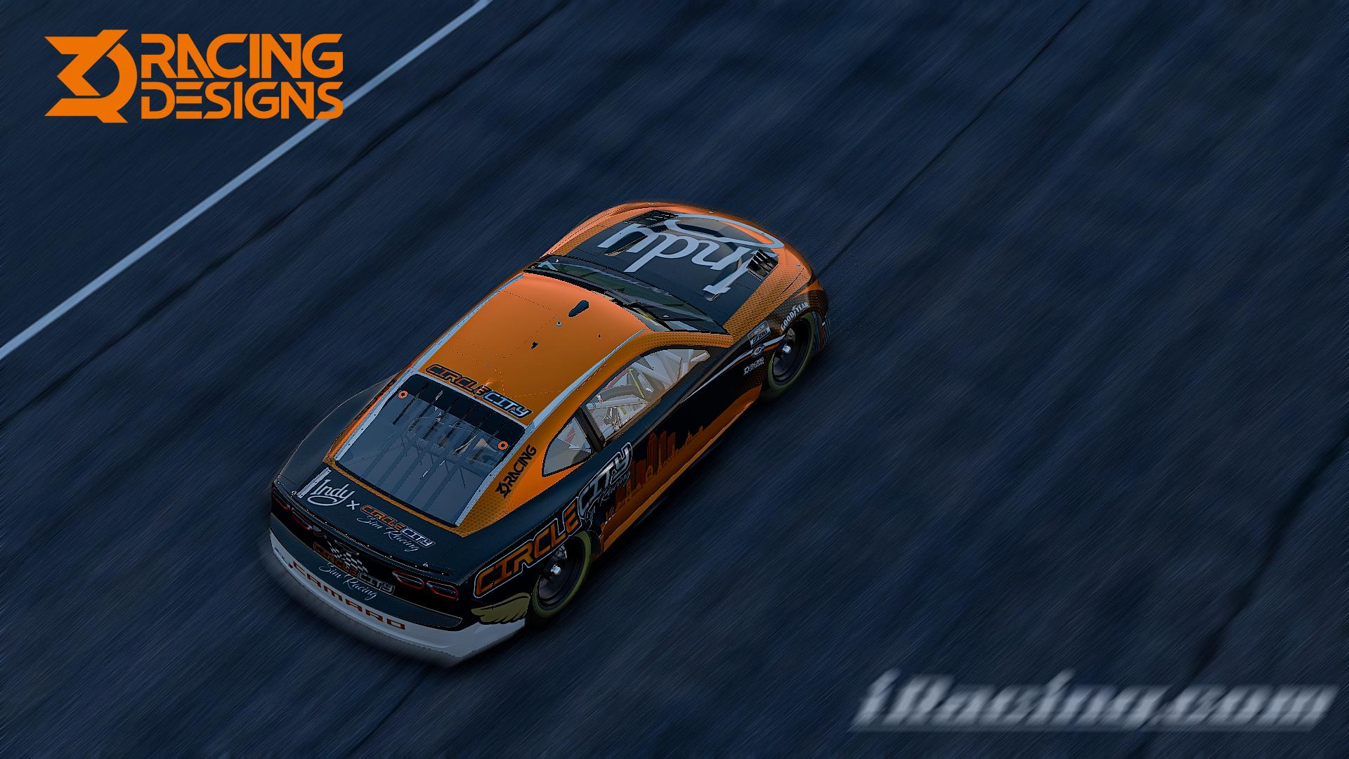 Cody Bullock SIM STAMPED Circle City Indy NextGen Camaro by Johnathan ...