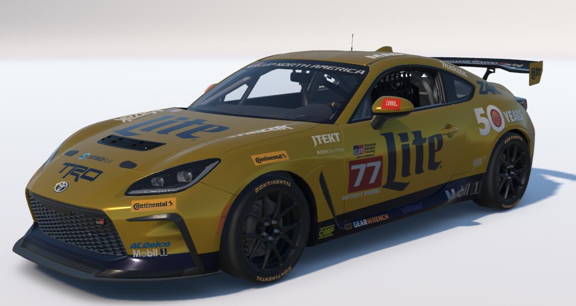50th Anniversary Miller Lite Toyota GR 86 by Ronald Lawson2 - Trading ...
