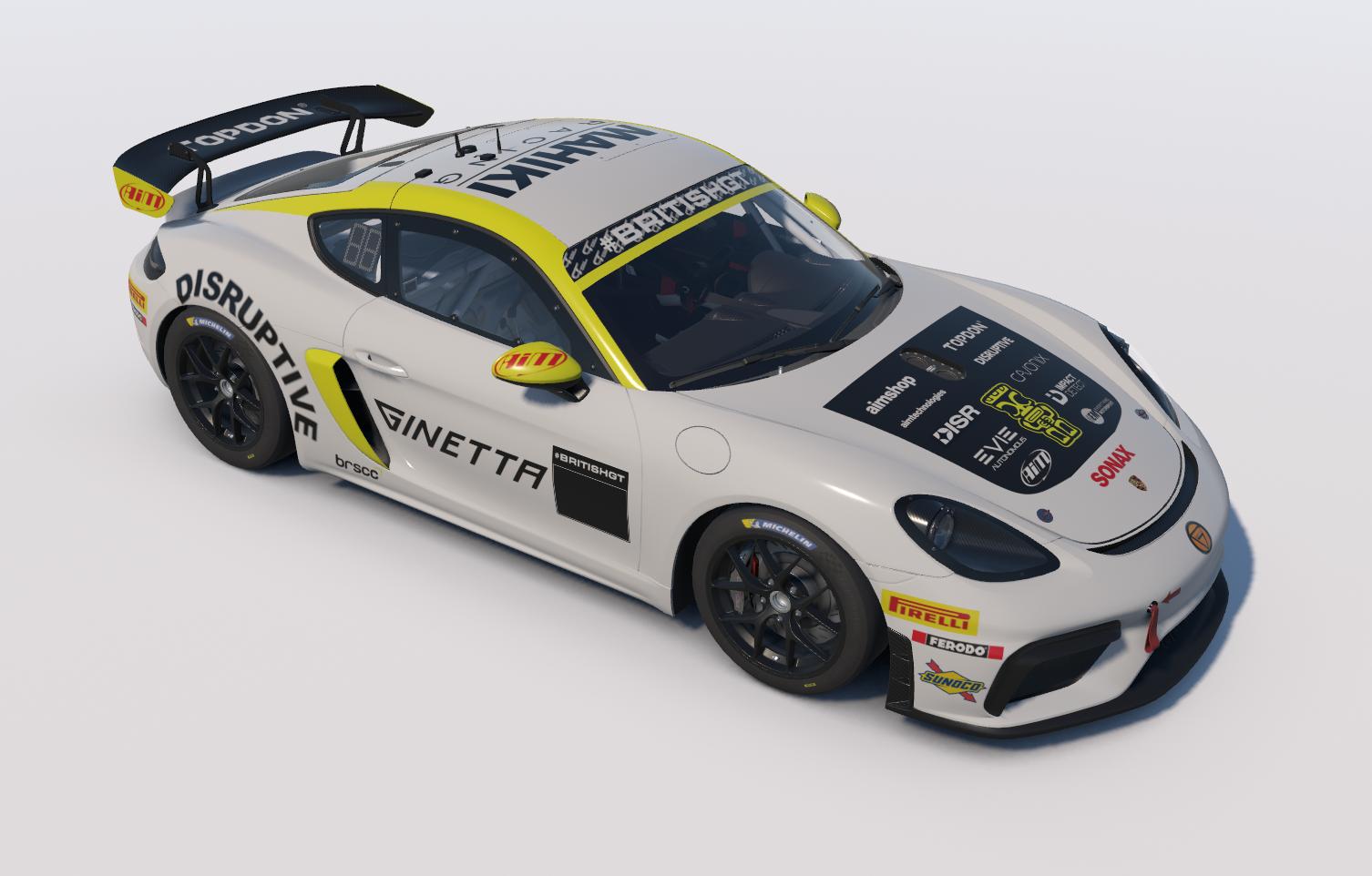Mahiki Racing Car #69 - Ginetta G56 British GT 2025 by Keith Archer ...