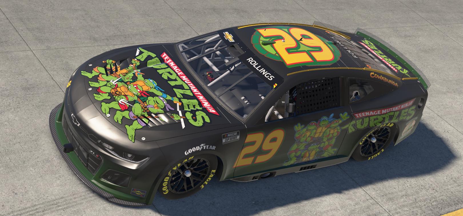 Teenage Mutant Ninja Turtle NASCAR Next Gen Chevy by Christopher R ...