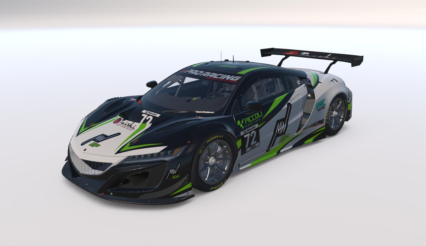 Acura NSX GT3 - MWGP eSports ENZO Falquete by Vinicius Camillo ...