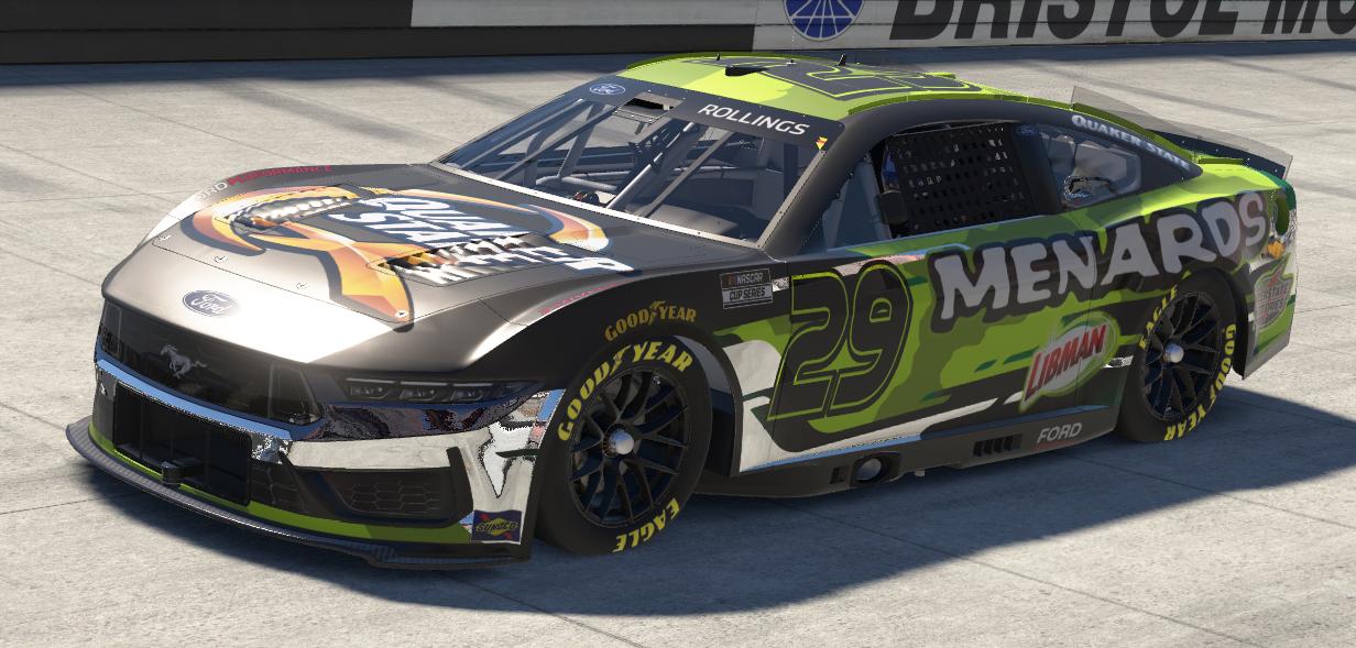 Menards NASCAR Next Gen Ford Mustang by Christopher R. - Trading Paints