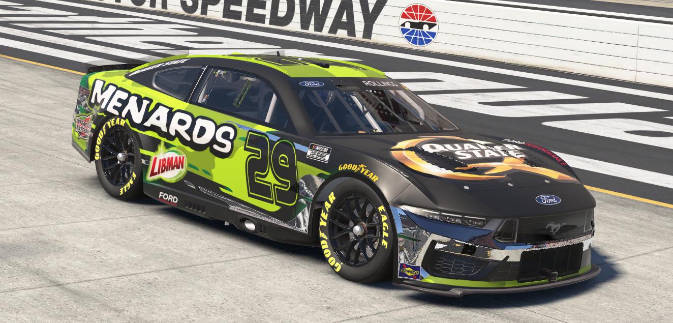 Menards NASCAR Next Gen Ford Mustang by Christopher R. - Trading Paints