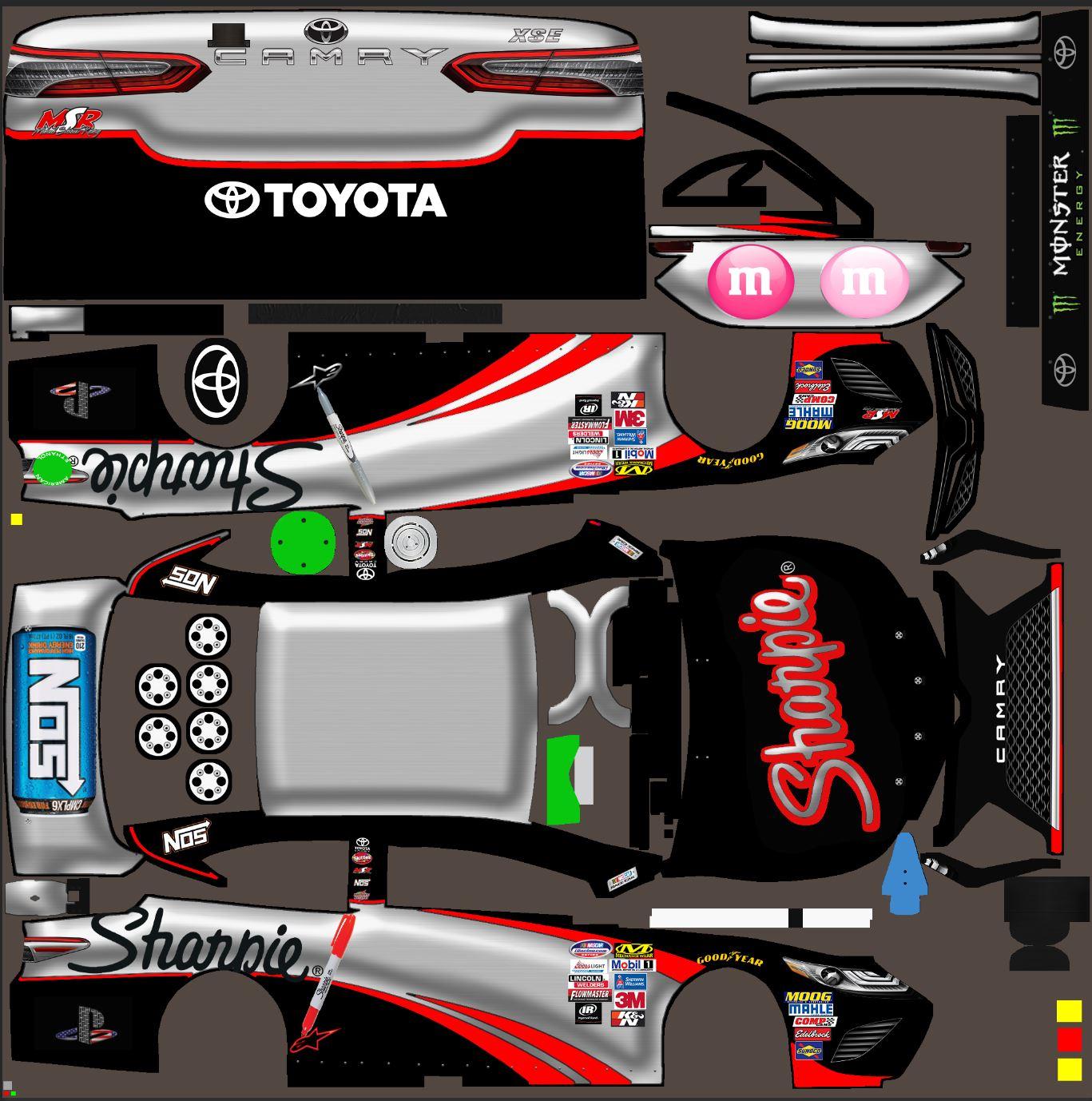 2017 Sharpie Fictional by Micheal Skinner2 - Trading Paints