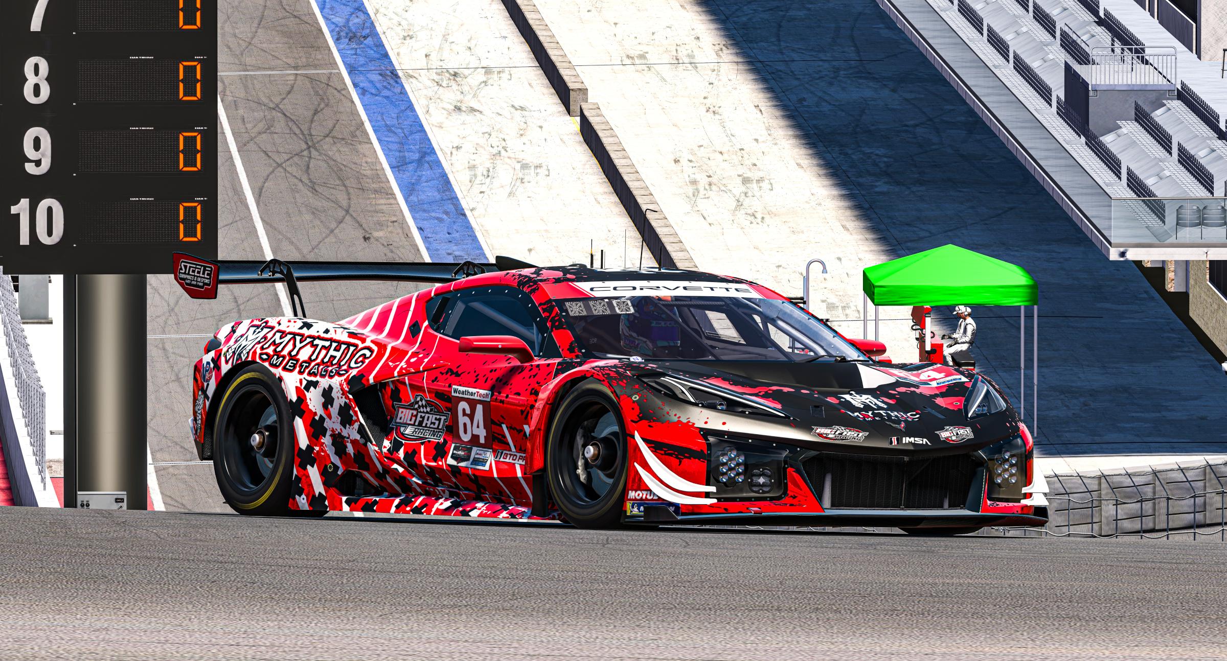 Big Fast Racing by Michael J. Steele - Trading Paints