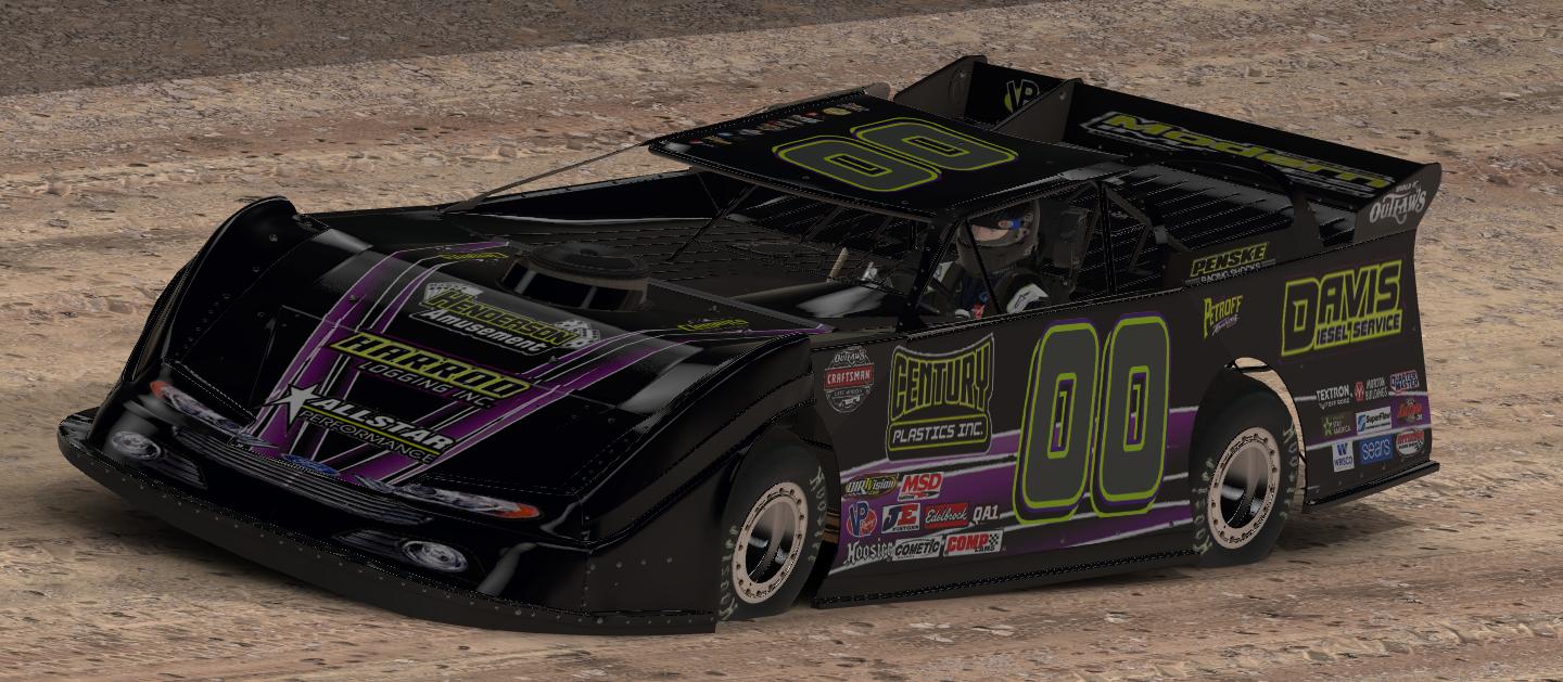 Dirt Late Model Chris Madden by Tony Gray - Trading Paints
