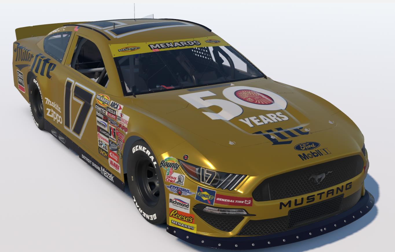 50th Anniversary Miller Lite ARCA Ford Mustang by Ronald Lawson2 ...