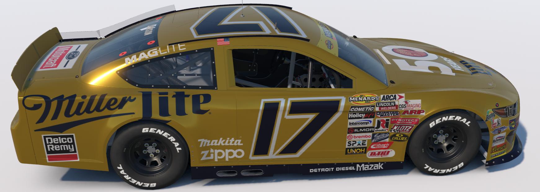 50th Anniversary Miller Lite ARCA Ford Mustang by Ronald Lawson2 ...
