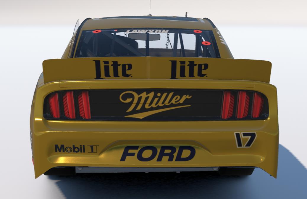 50th Anniversary Miller Lite ARCA Ford Mustang by Ronald Lawson2 ...