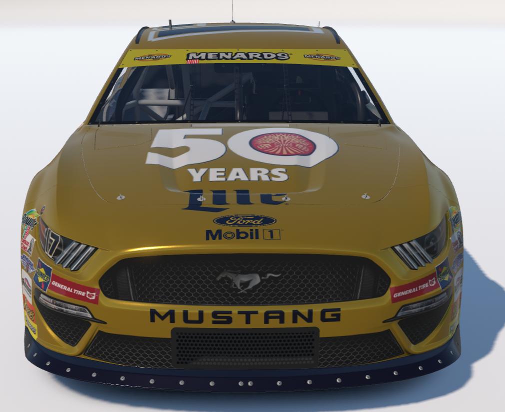 50th Anniversary Miller Lite ARCA Ford Mustang by Ronald Lawson2 ...