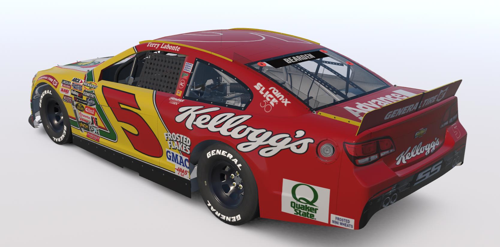 Terry Labonte 98-99 Kelloggs Arca Chevy No Numbers by Josh Bearden ...