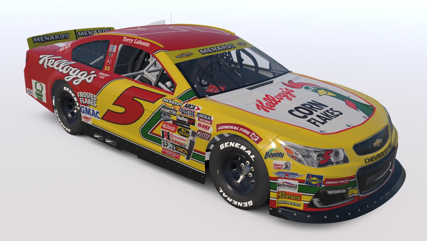 Terry Labonte 98-99 Kelloggs Arca Chevy W Numbers by Josh Bearden ...