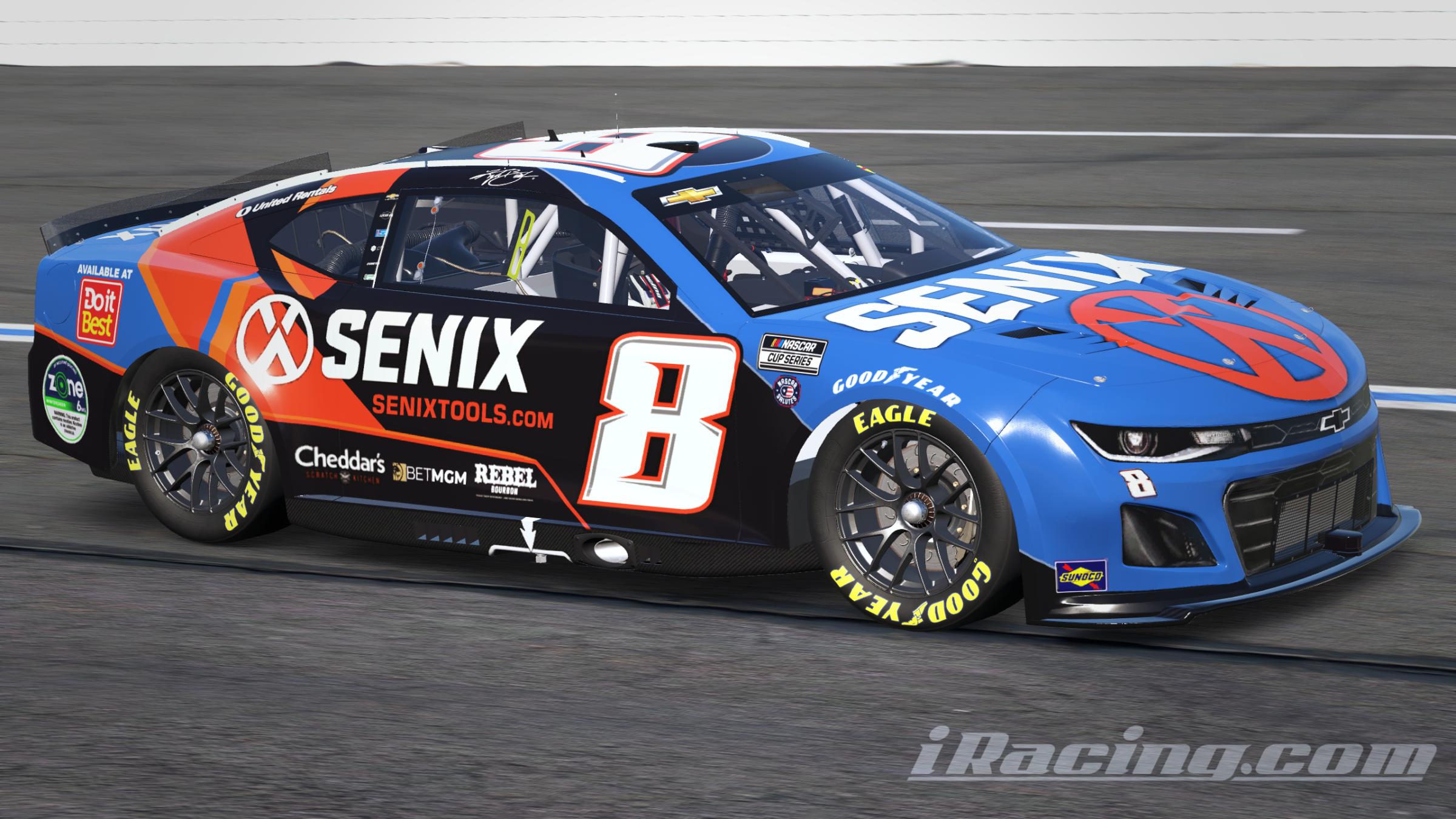 Kyle Busch 2025 Senix (Custom #) by Gary P. - Trading Paints