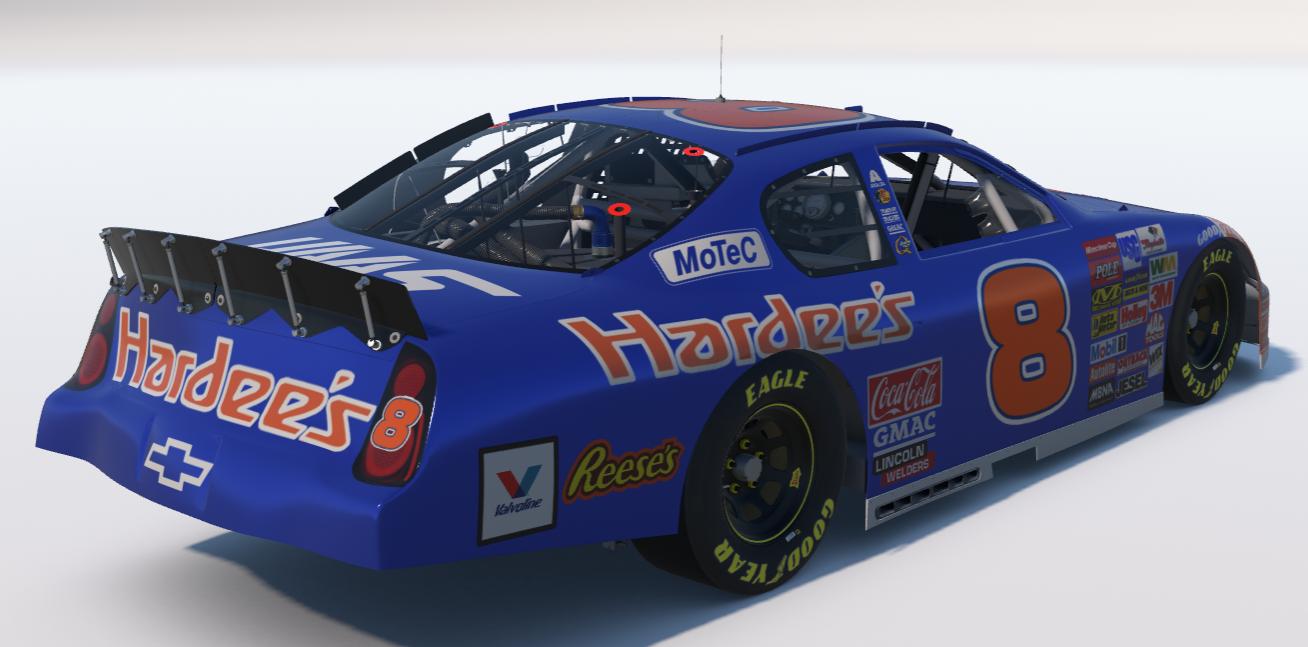 Hardees Gen 4 Chevrolet Monte Carlo 2003 by Ronald Lawson2 - Trading Paints