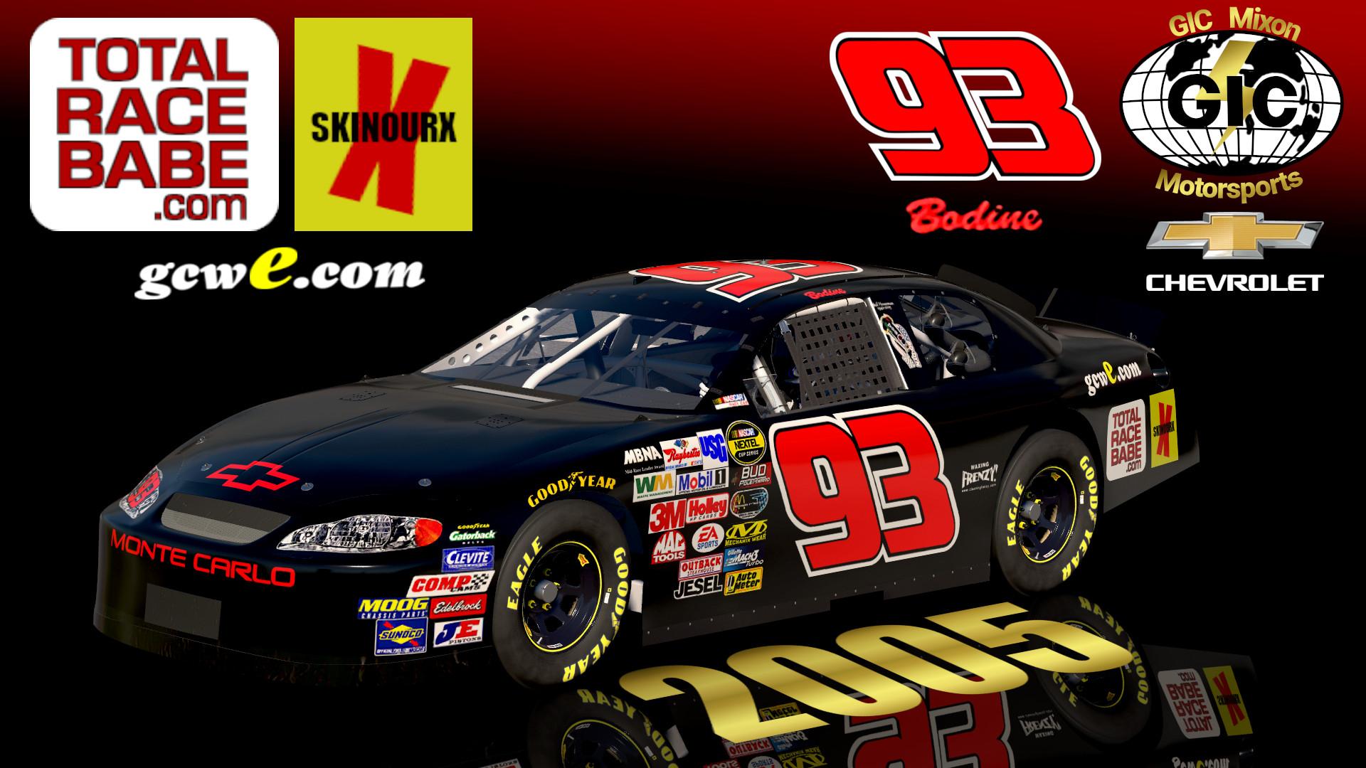 (SS) 2005 #93 Geoff Bodine Unsponsored Chevrolet Monte Carlo by ...