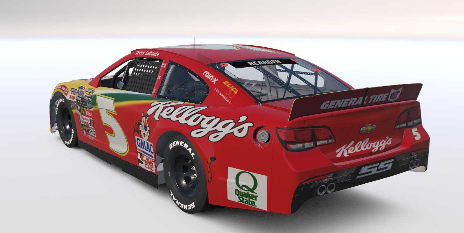 Terry Labonte 2000 Kelloggs Chevy No Number by Josh Bearden - Trading ...