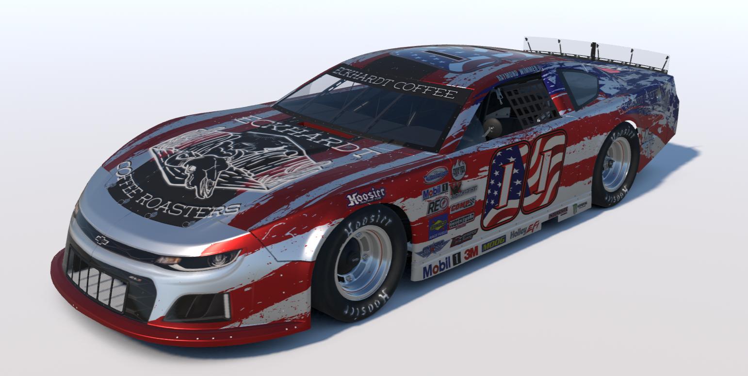 R2 USA Super Late Model #00 by Raymond Wimmer II - Trading Paints